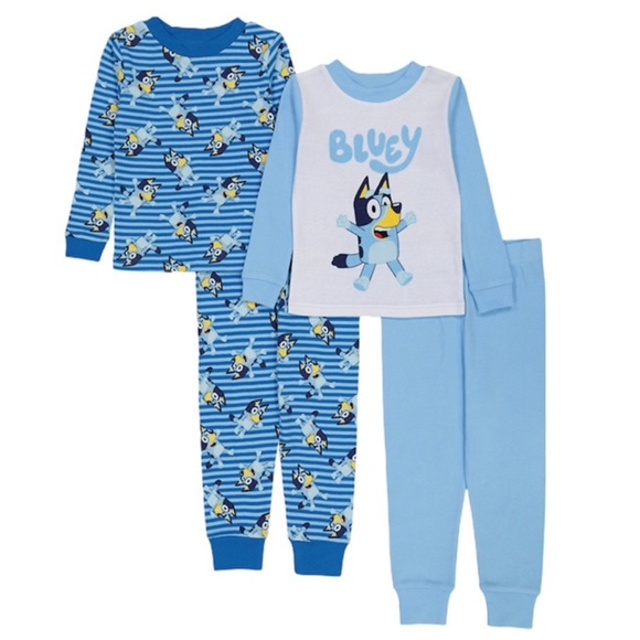Pajamas | Bluey Pajamas 4piece Set | Poshmark